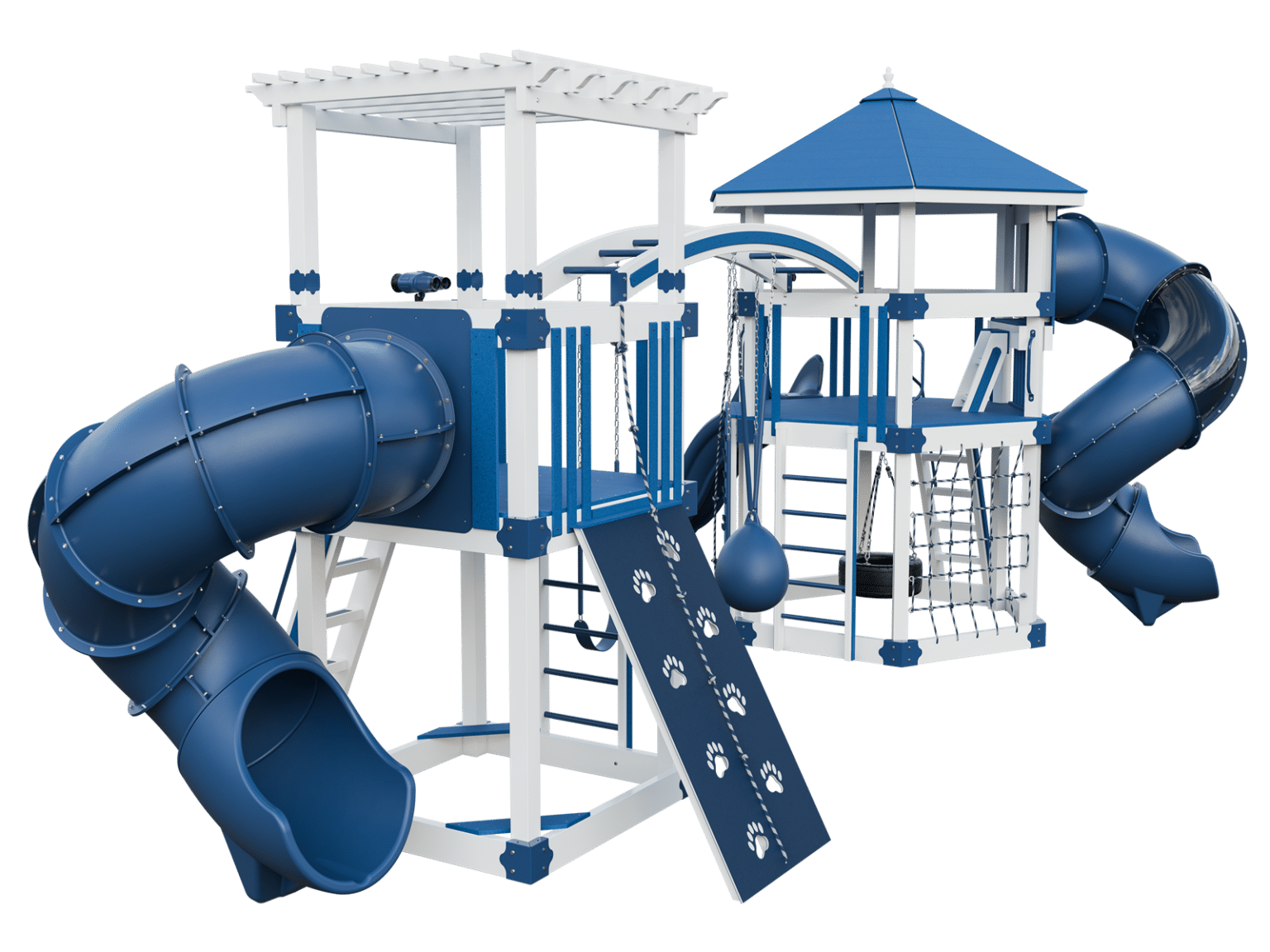Explorer Vinyl Playset - Swing Kingdom