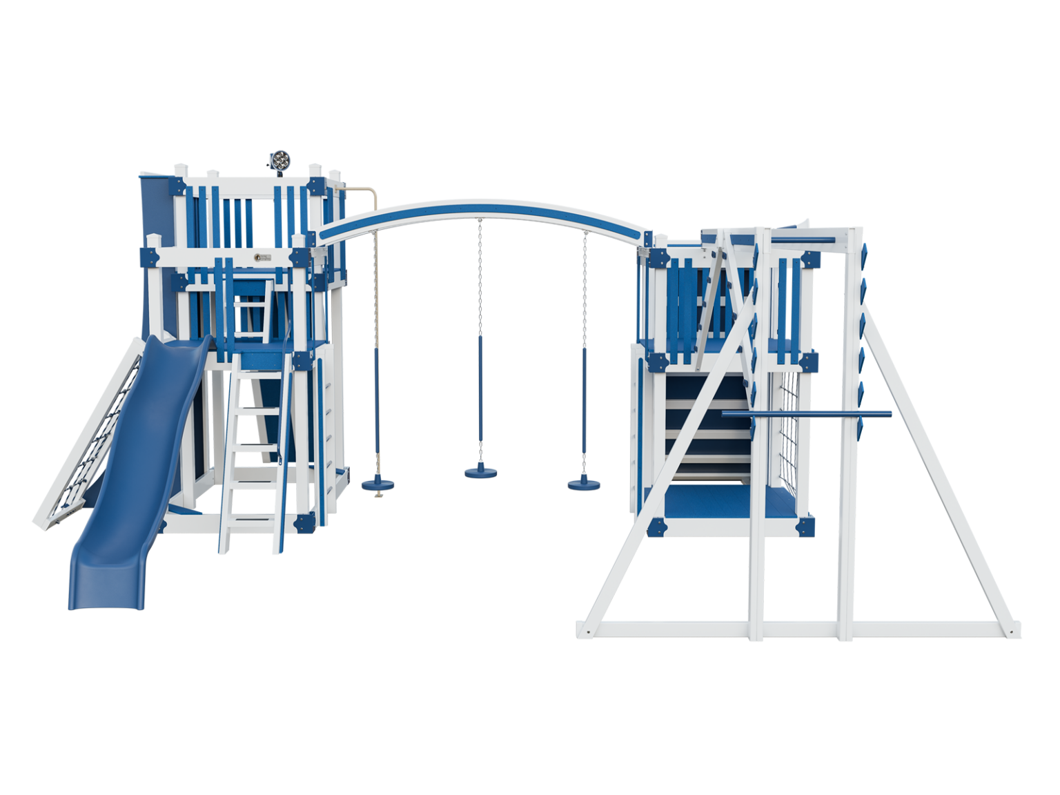 Obstacle Course Vinyl Playset - Swing Kingdom