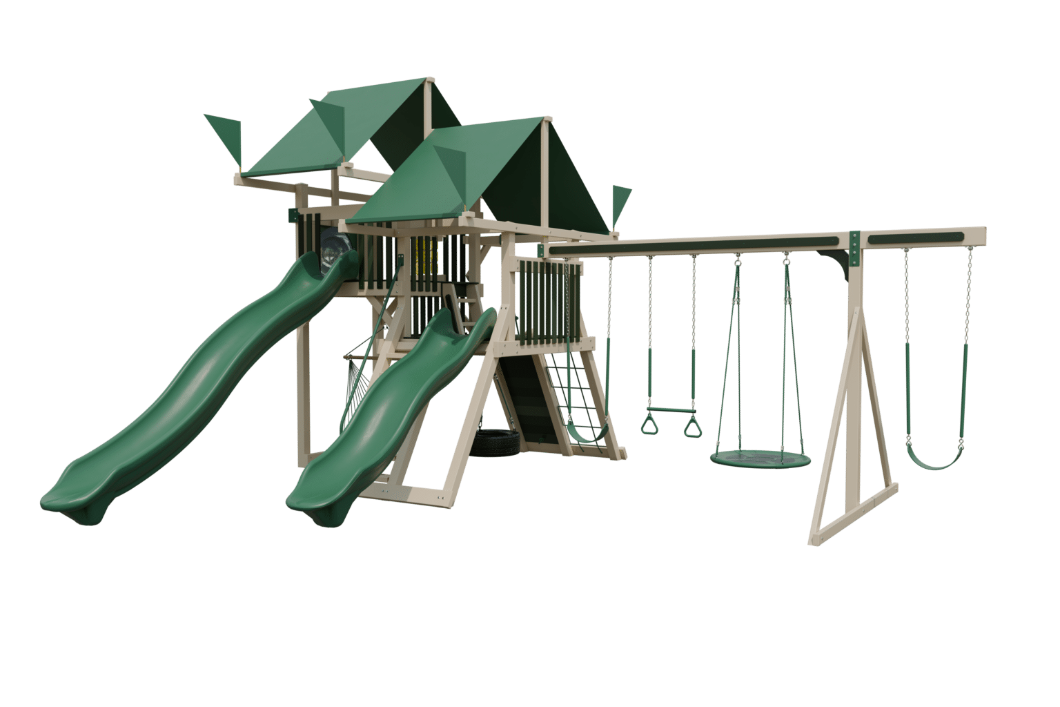 Mega Climber 55 RTGO Vinyl Playset - Swing Kingdom