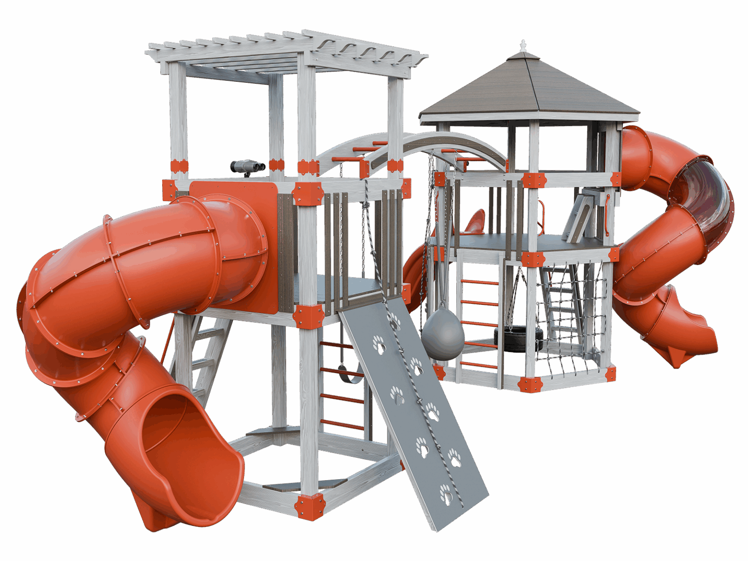 Explorer Vinyl Playset - Swing Kingdom