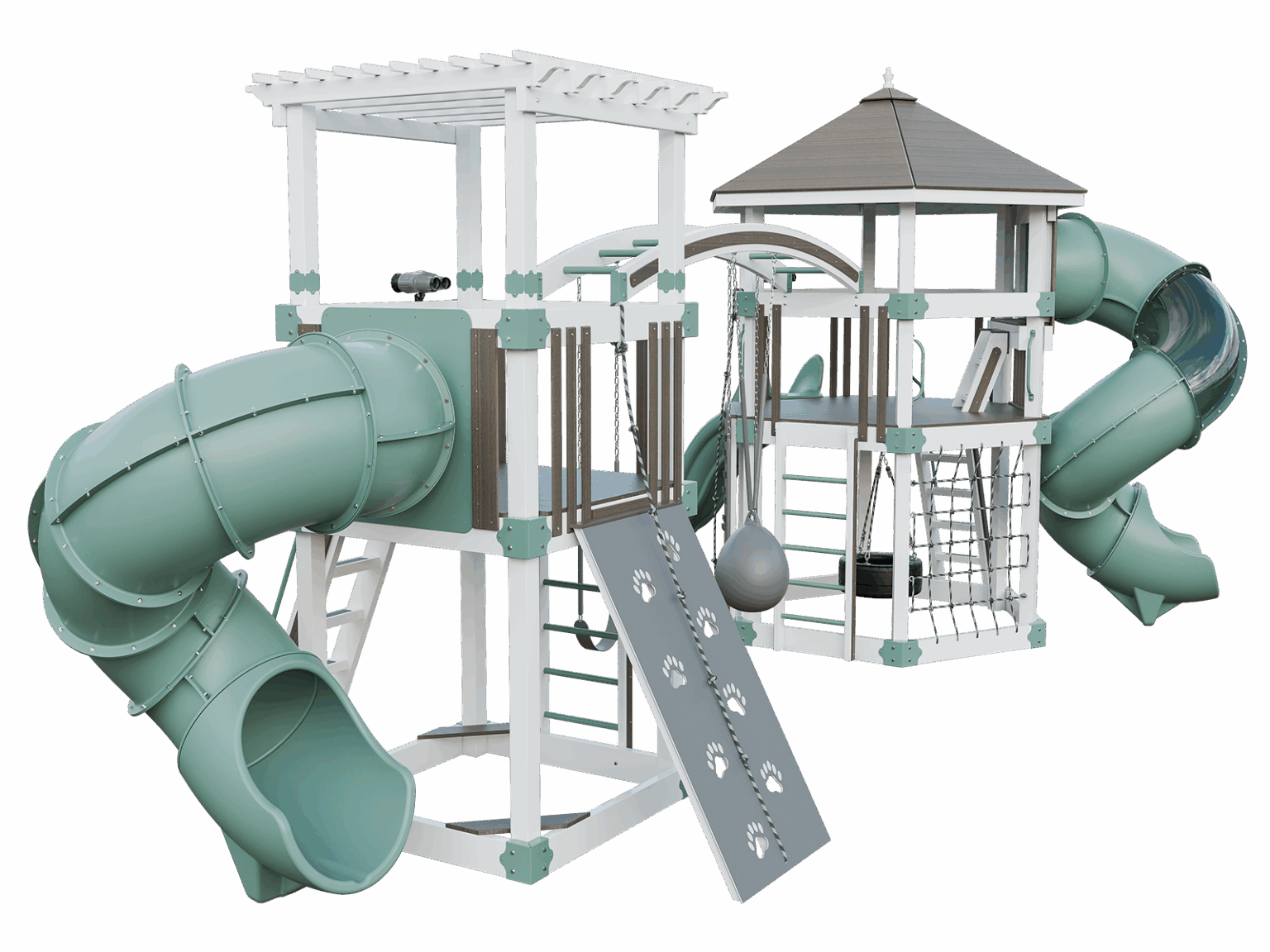Explorer Vinyl Playset - Swing Kingdom