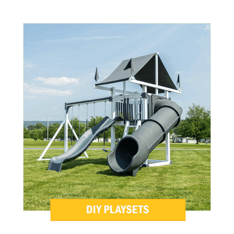 The Best Vinyl Swing Sets You Can Get - Swing Kingdom